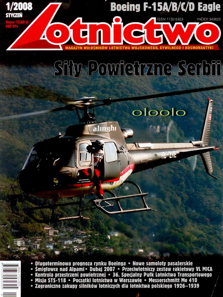 Lotnictwo 2008-01 | PDF