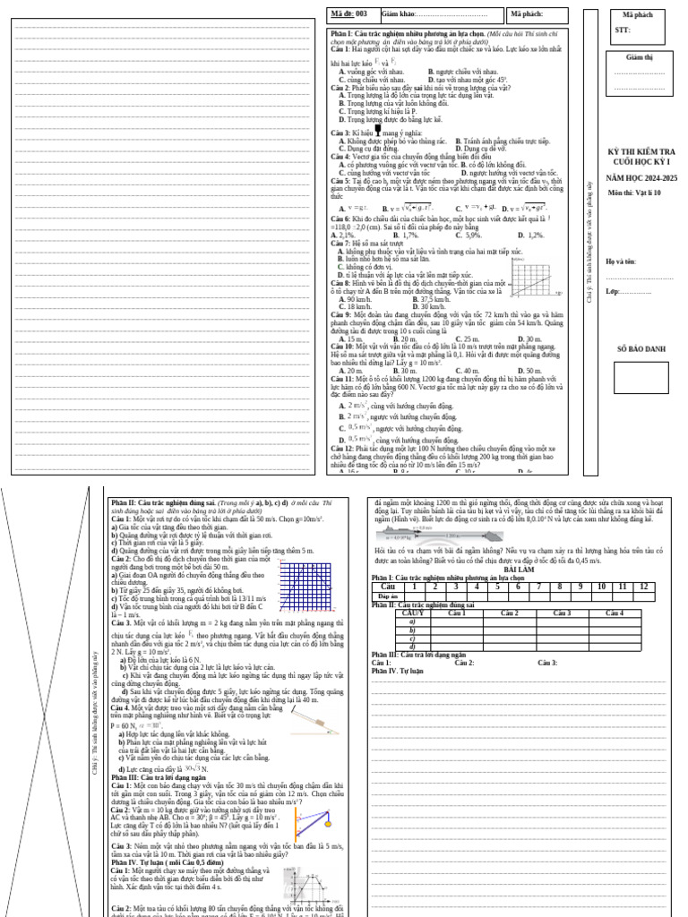 Đế-003-KTCK-1-Lý-10 2 | PDF