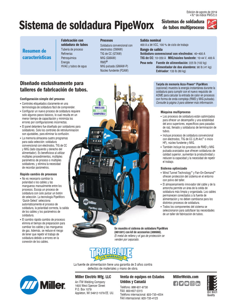 pipeworx-welding-system | PDF | Soldadura | Construcción