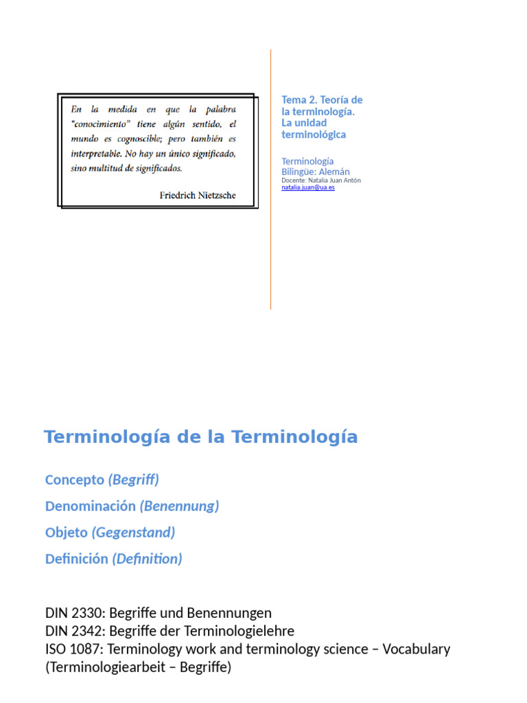 Teor°a de La Terminolog°a Tema 2 Clase | PDF | Hematopoyesis