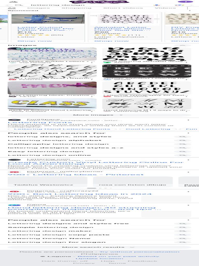 Lettering Design - Google Search | PDF | Calligraphy | Graphic Design