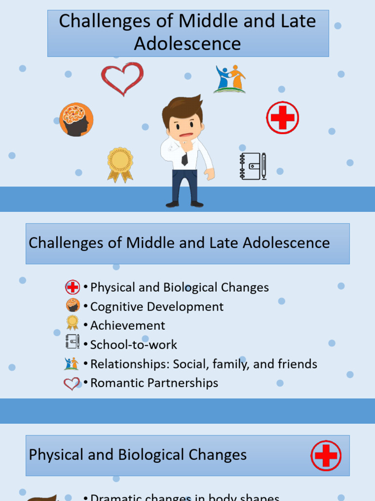 Challenges of Middle and Late Adolescence | PDF | Adolescence | Thought