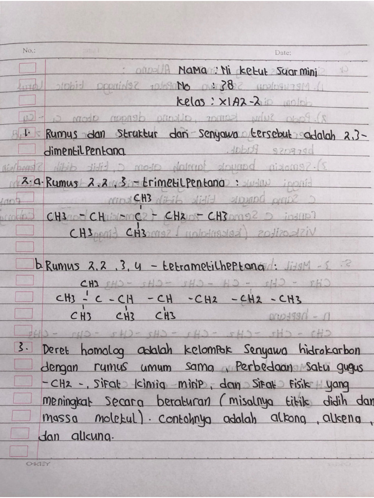Ni Ketut Suarmini - XIA2-2 - Tugas Kimia | PDF