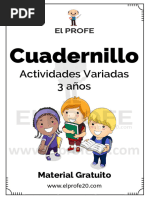 Actividades Educativas para Niños de 3 Años | PDF | Hogar, jardinería y ...