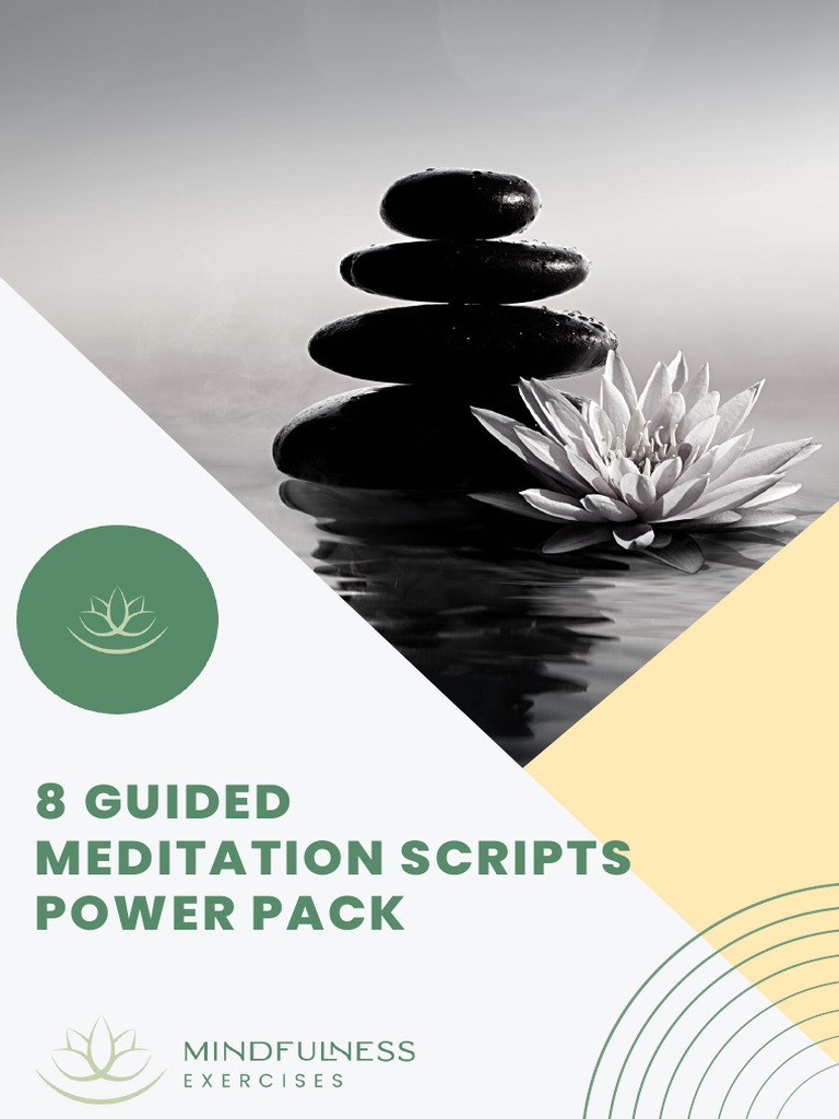 8 Guided Mindfulness Meditations Pack | PDF | Mindfulness | Meditation