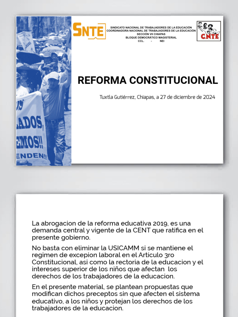 Reformar Art 3ro | PDF