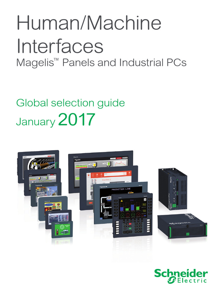 Schneider Electric Hmi Selection Guide Pdf Programmable Logic Controller Solid State Drive