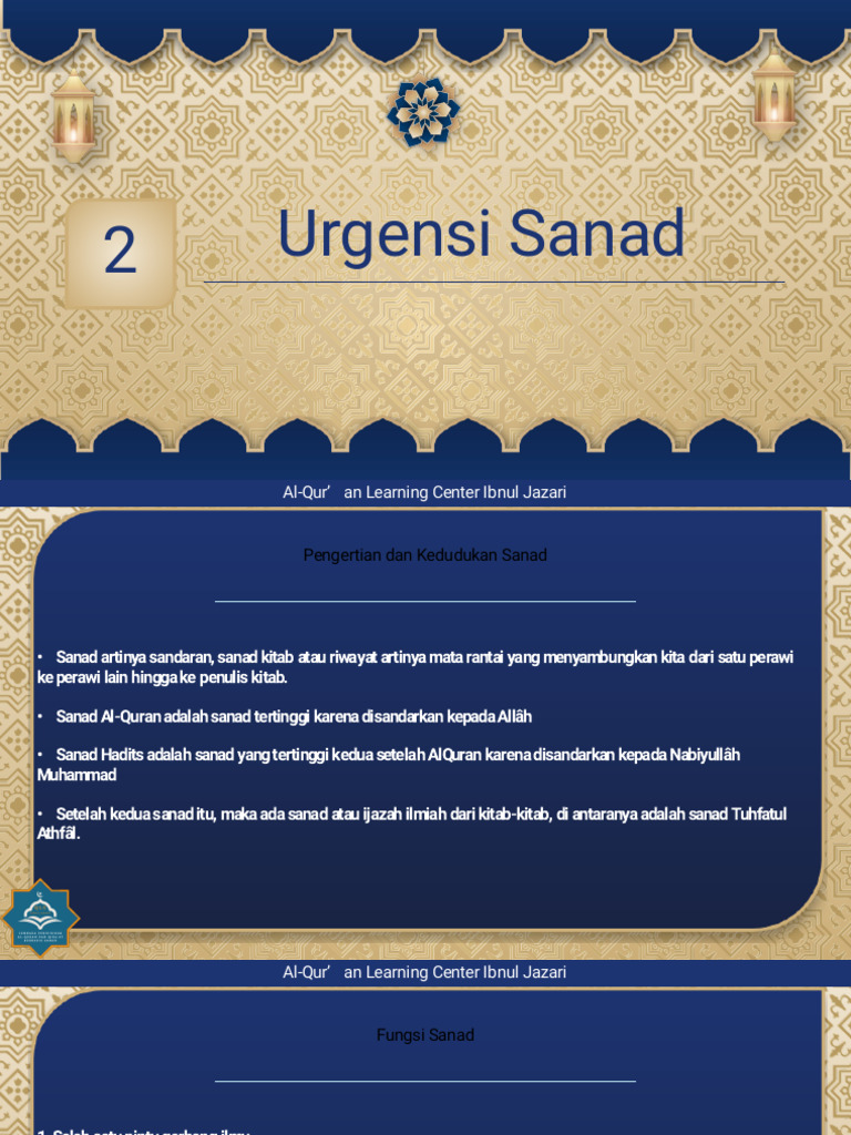 Muqaddimah Sanad | PDF