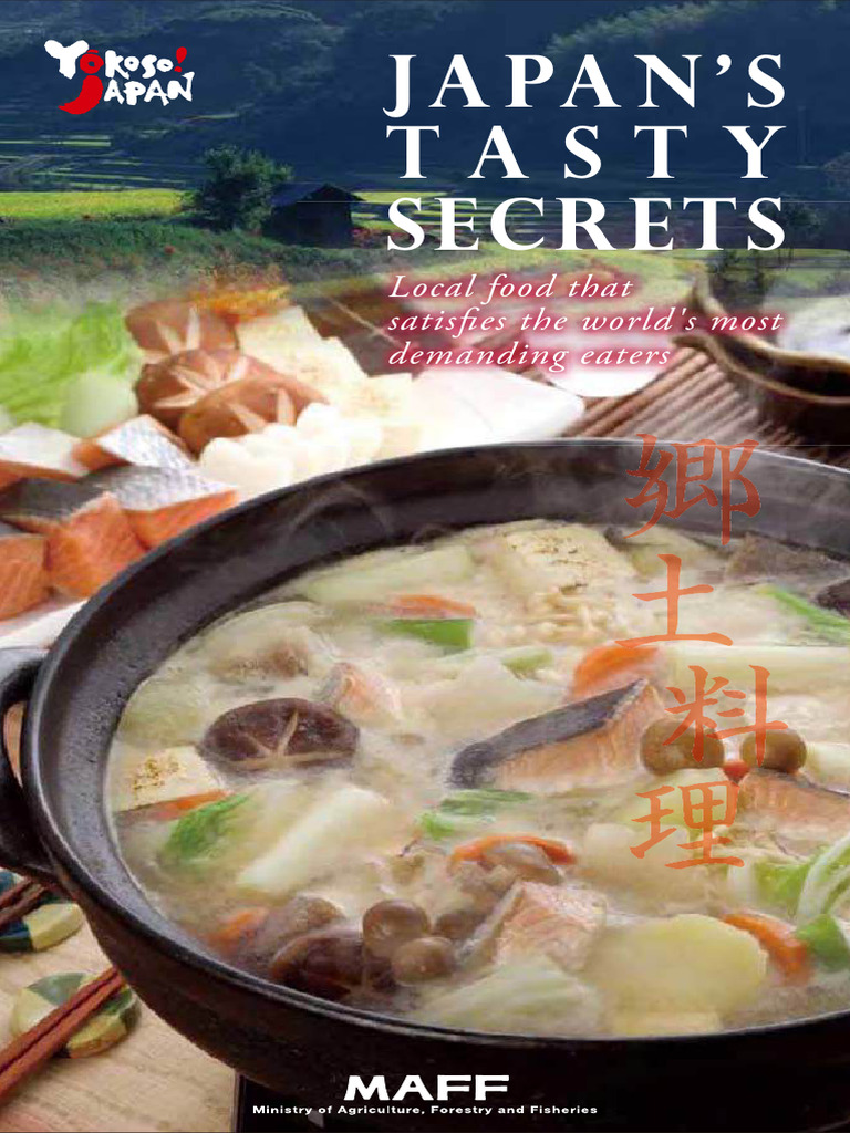 Japan's Tasty Secrets Author MAFF | PDF
