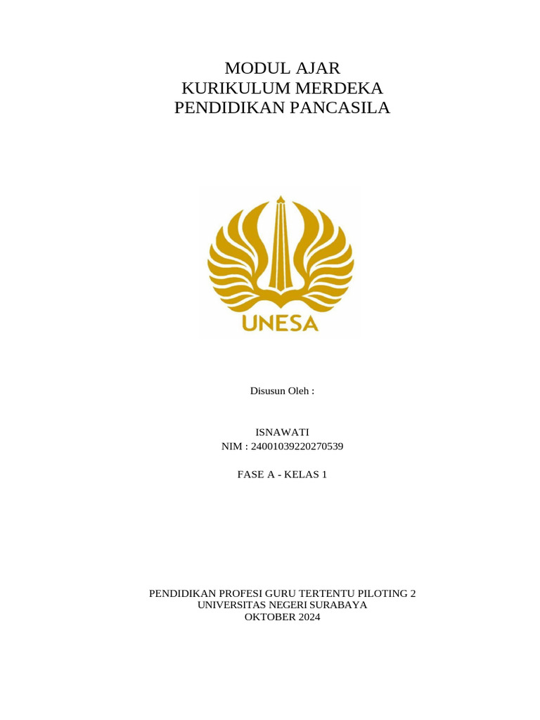Modul Ajar-Isna PPG | PDF