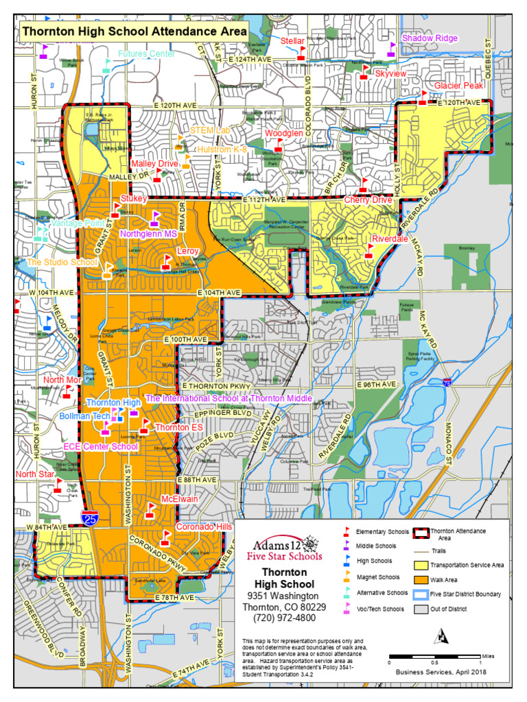 Thornton Hs Map 0 | PDF