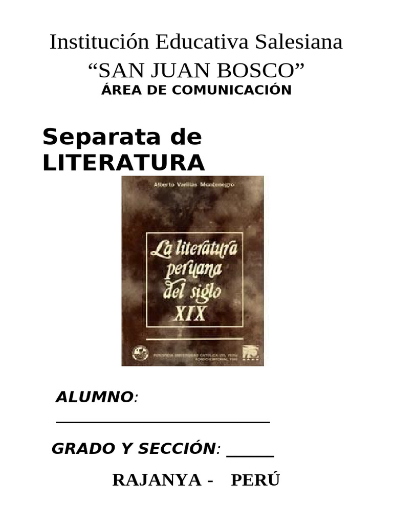 Lit. Romantica y Realista | PDF | Realismo literario | Romanticismo
