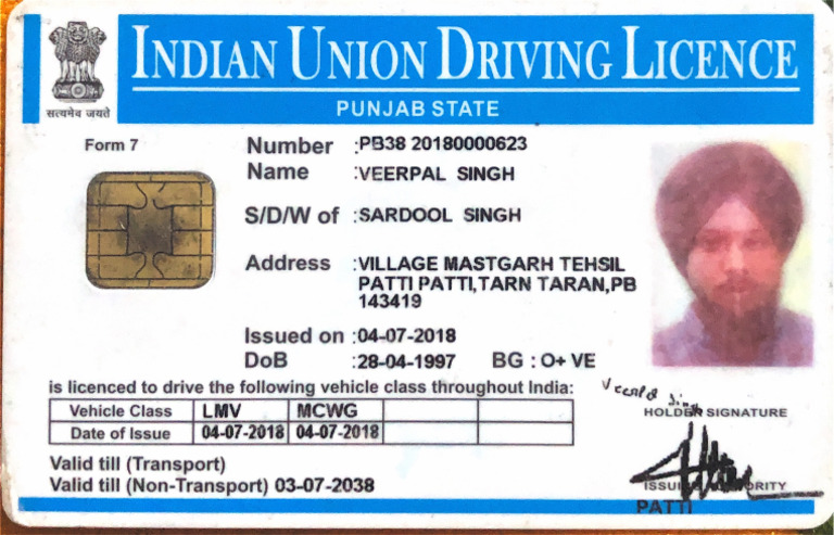 Driving Licence | PDF
