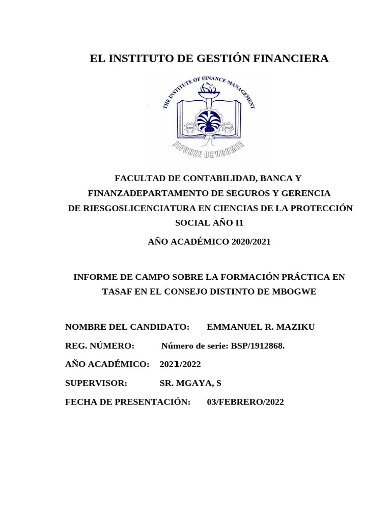 Tasaf 1 | PDF | Trabajo Social | Pobreza