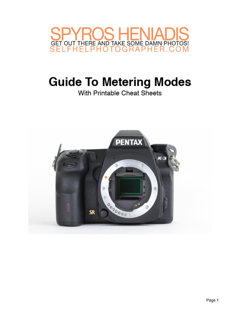 Canon Partial Metering Explained | PDF | Exposure (Photography) | Imaging