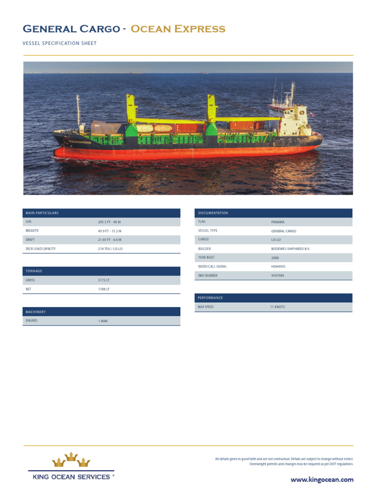 Ocean Express | PDF