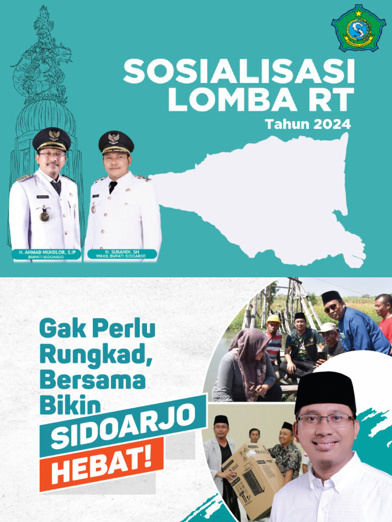 Bahan Sosialisasi Lomba RT Jan 2024 Dinkes | PDF