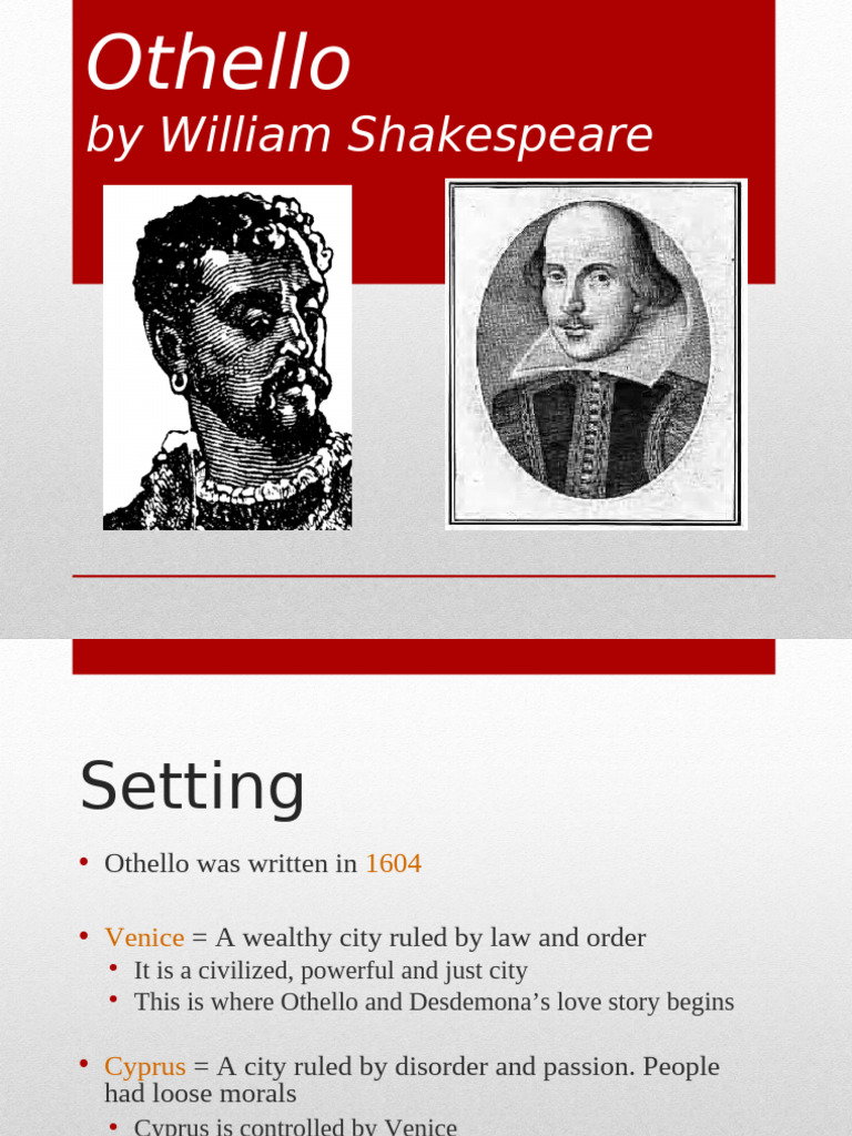 Othello - Introduction | PDF | Iago | Othello