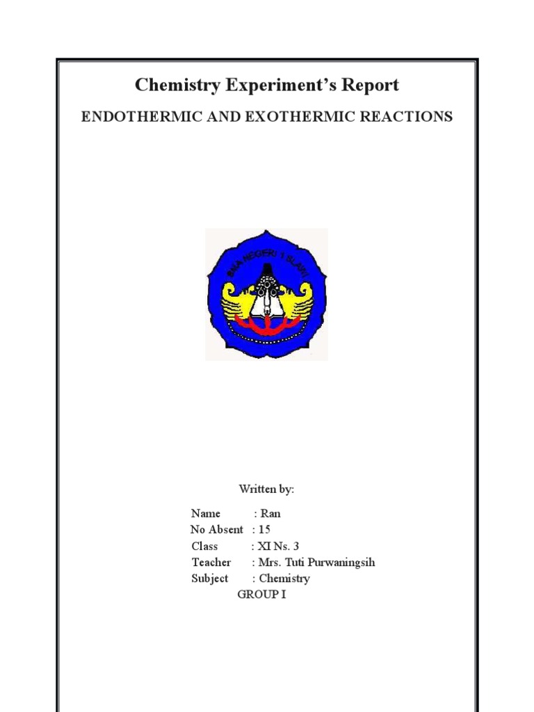 Endothermic vs. Exothermic Reactions | PDF | Enthalpy | Heat
