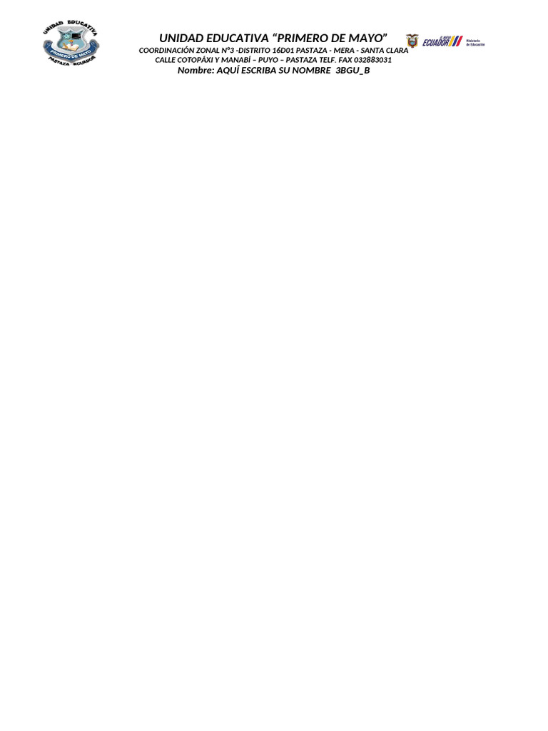 HOJA MENBRETADA | PDF