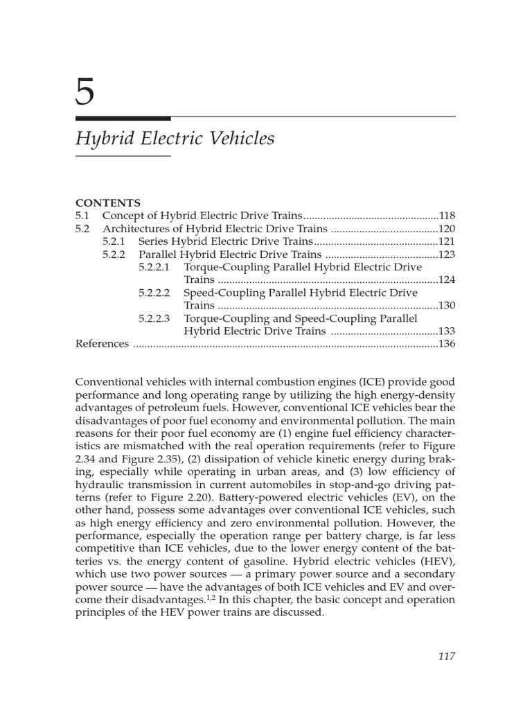 Hybrid Electric Vehicles | PDF | Hybrid Vehicle | Electric Vehicle