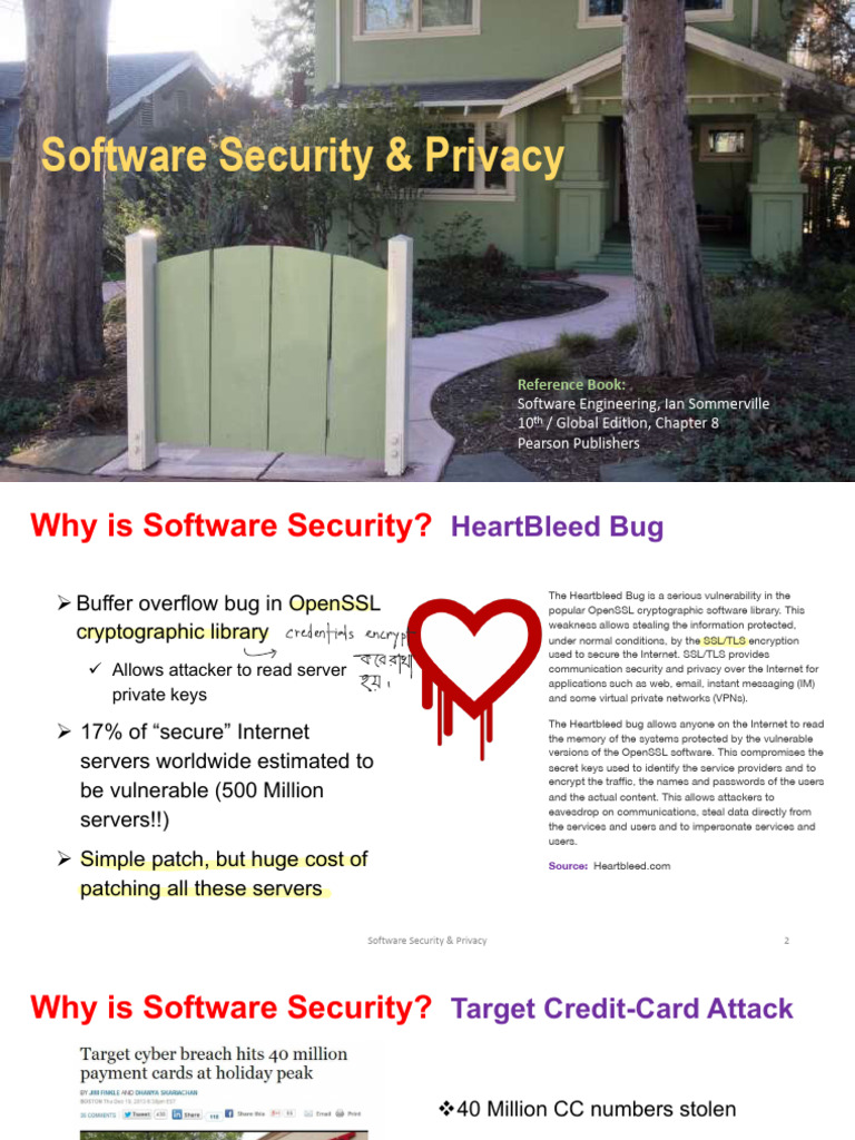 Software Security and Privacy | PDF | Security | Computer Security