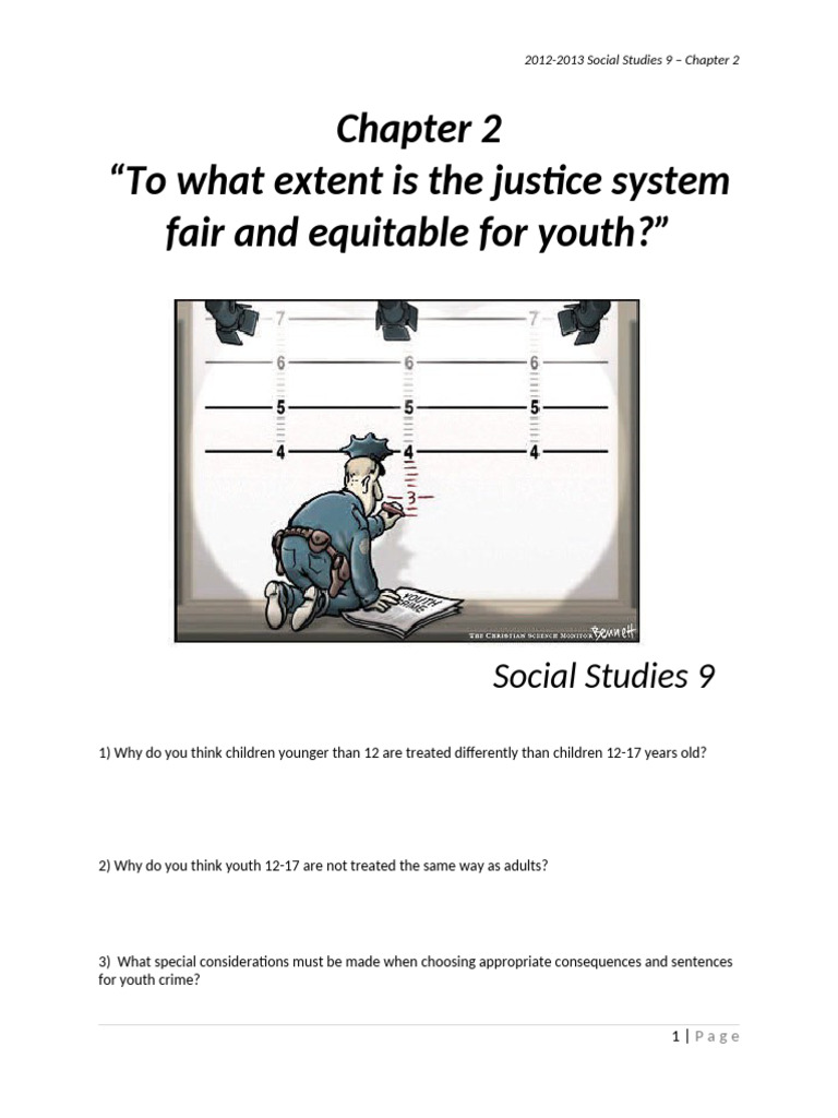 Youth Justice System Fairness Analysis | PDF | Crime & Violence | Crimes