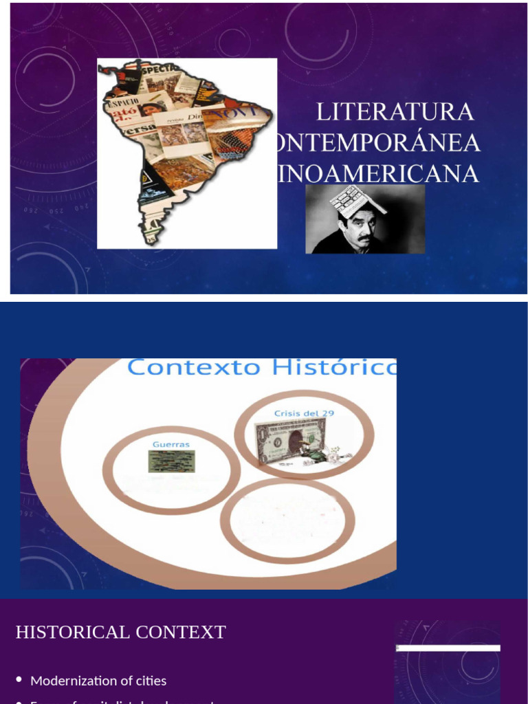 SLIDES LATIN AMERICAN Contemporary Literature | PDF | Latin American ...