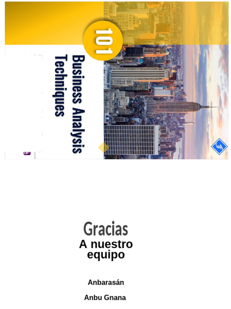 101 Técnicas de Análisis de Negocios | PDF | Objeto (informática) | Procesamiento de datos