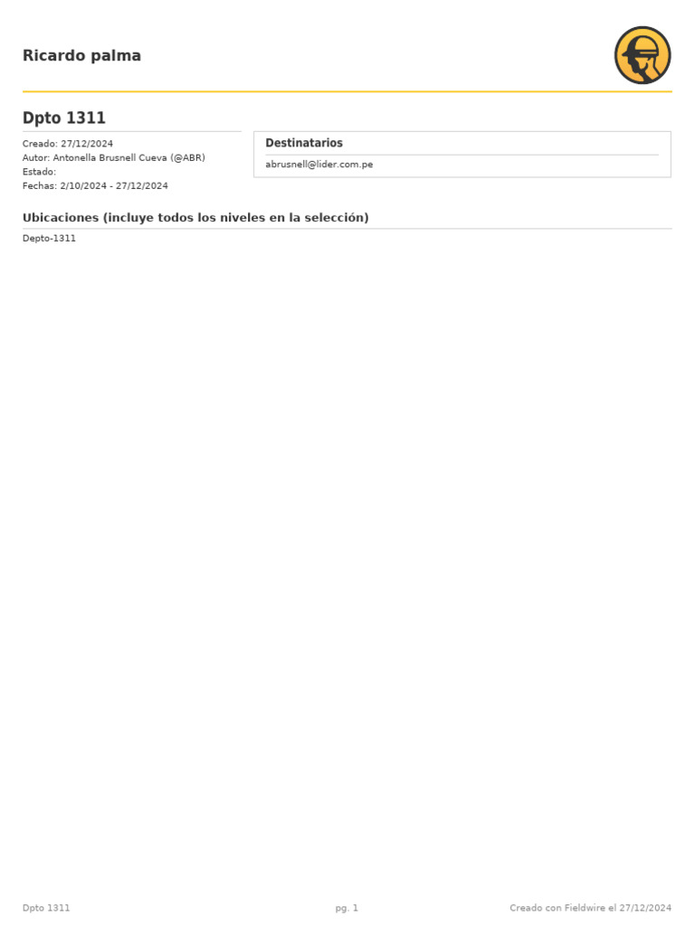 Dpto 1311 | PDF