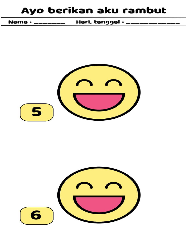 Emoticon Hias Rambut | PDF
