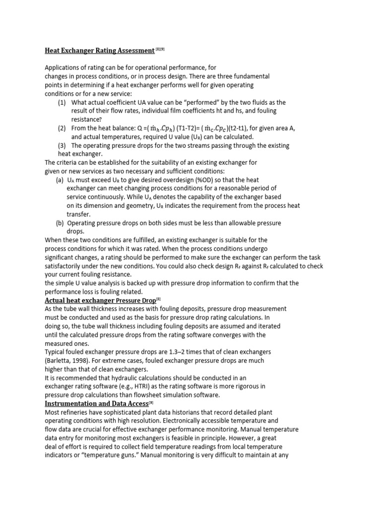 Process Engineering Calculations (Part 1) - 112 | PDF | Heat Exchanger ...