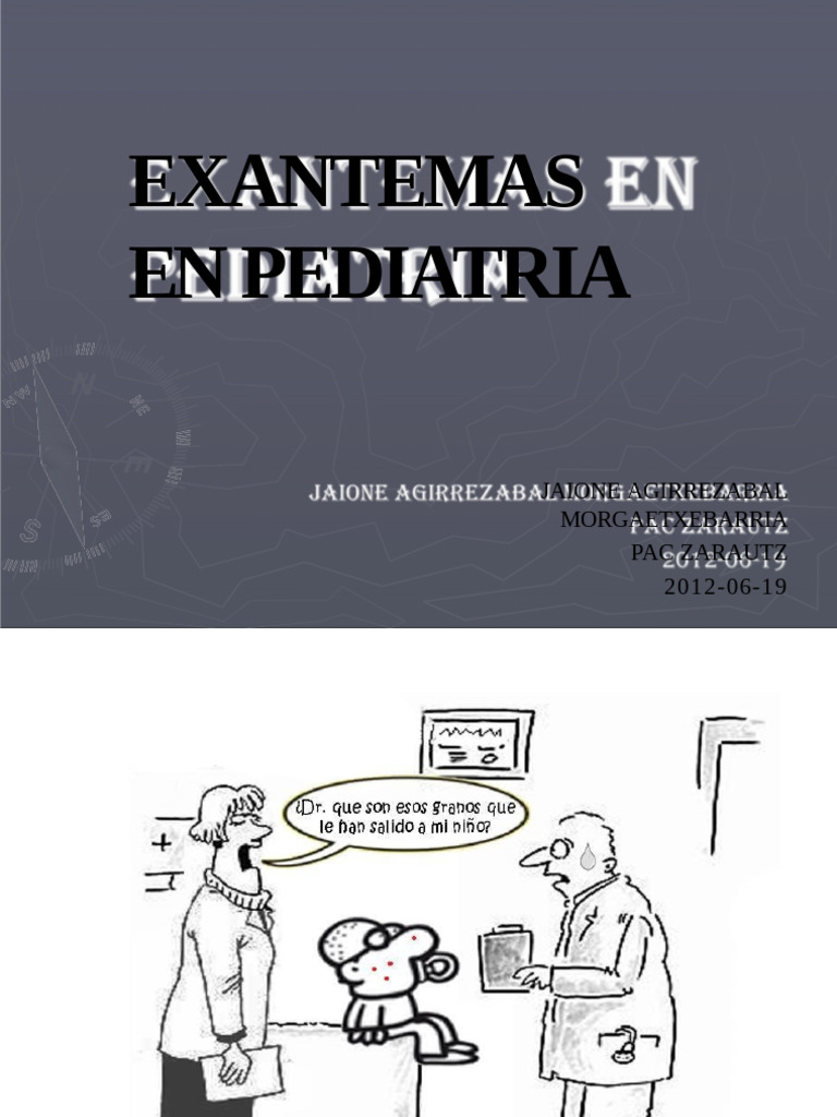 Exantemas en Pediatría: Diagnóstico y Tratamiento | PDF | Sarampión ...