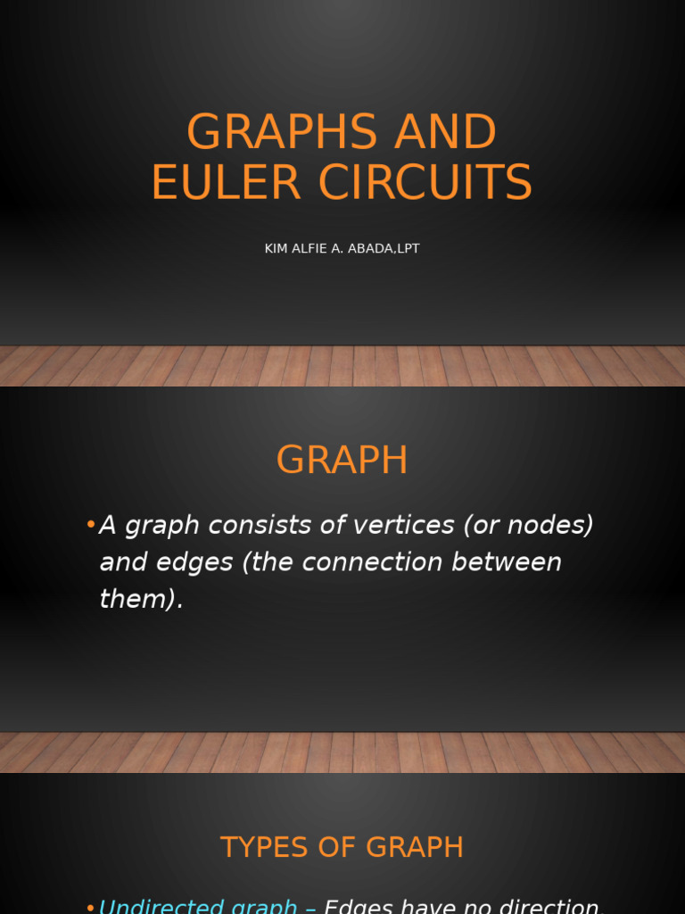 Graphs and Euler Circuits 1 | PDF