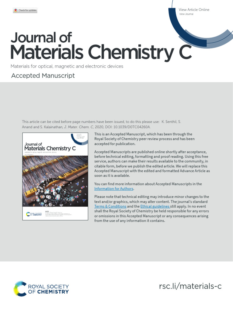 Review - NLO Application-Anand | PDF | Nonlinear Optics | Ion