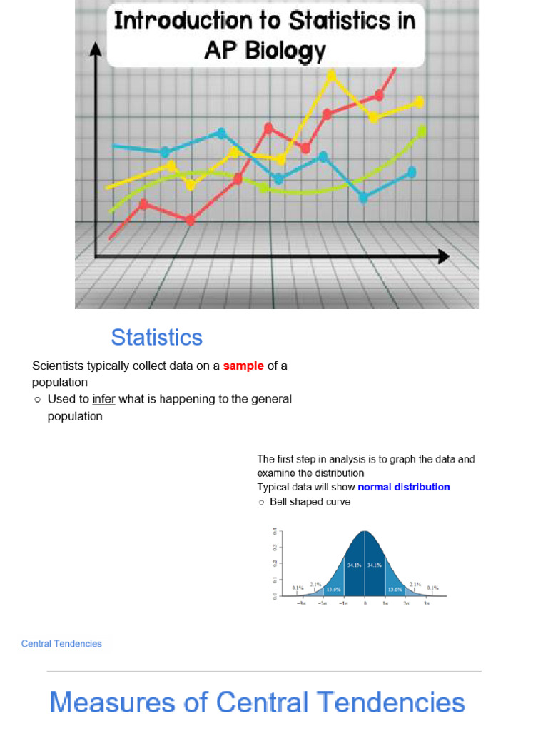 Ap Bio Stats | PDF