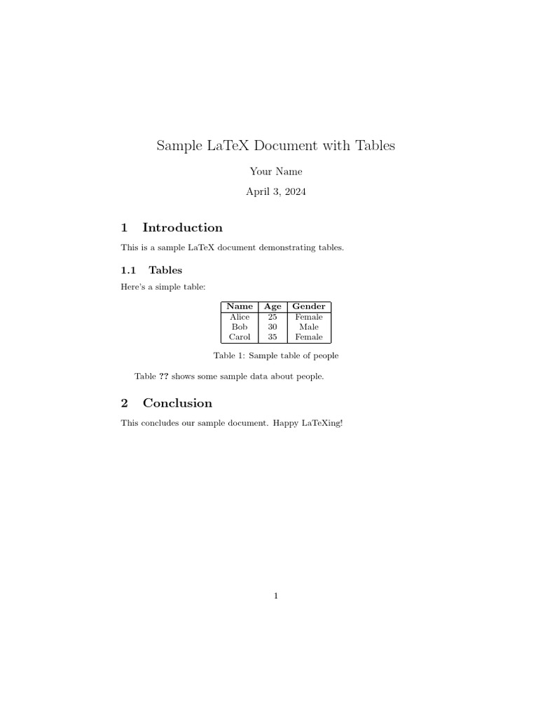 Ex4 Tables | PDF
