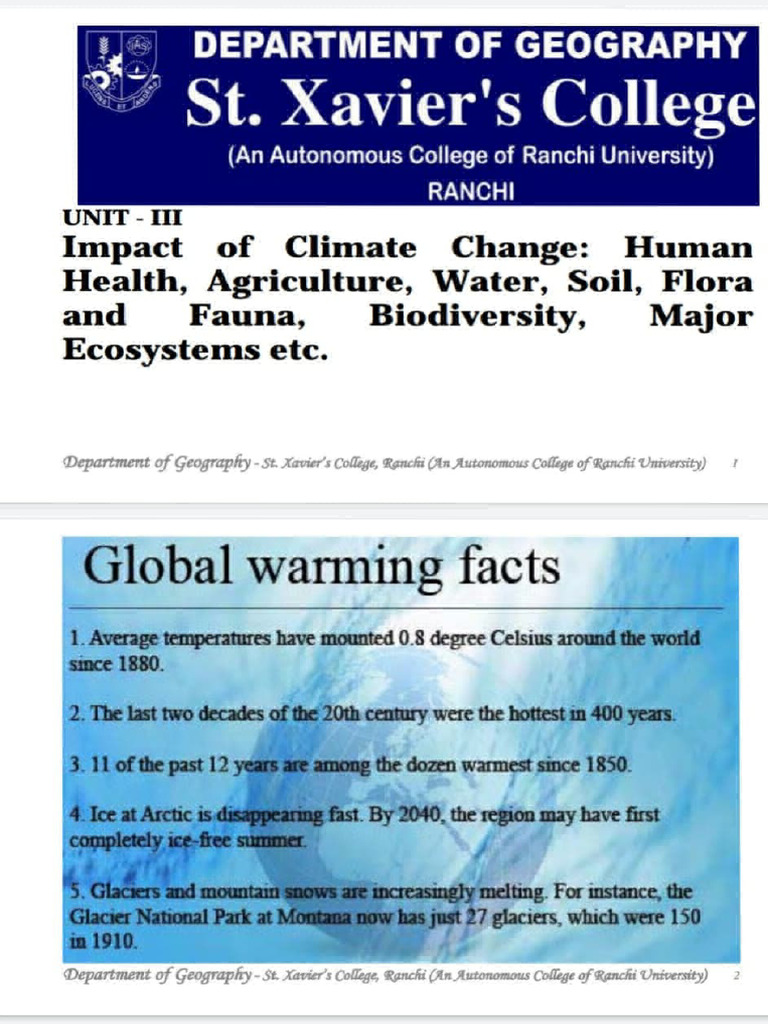 Global Warming Pdf Climate Change Climate