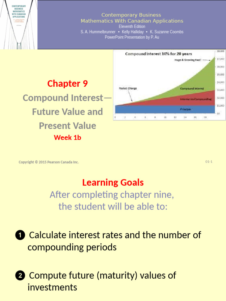 CH 9 - Compound Interest Intro | PDF | Interest | Compound Interest