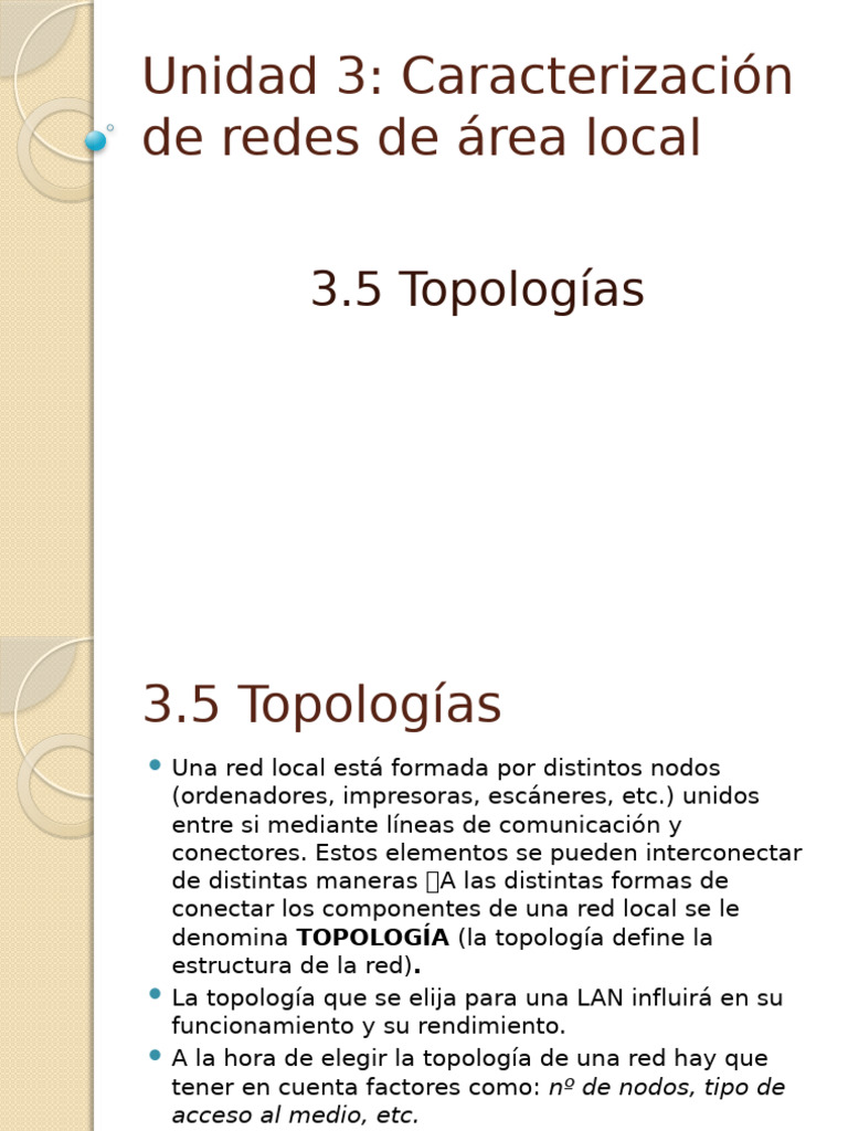 Topologías de Redes LAN: Guía Completa | PDF | Topología de la red ...