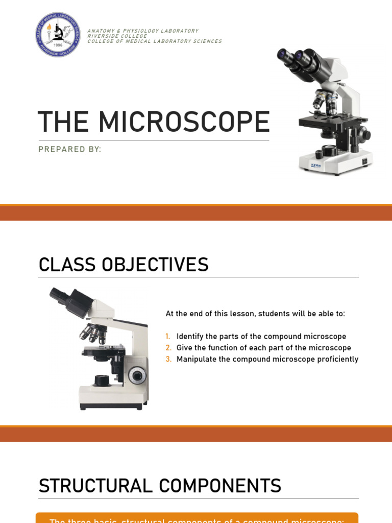 Prelim Anaphy Lab Lesson 2 | PDF | Microscope | Microscopy