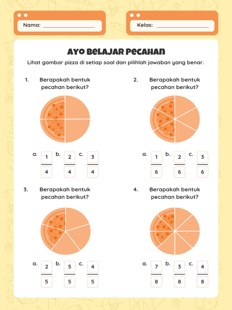 XLKPD Mengenal Pecahan | PDF