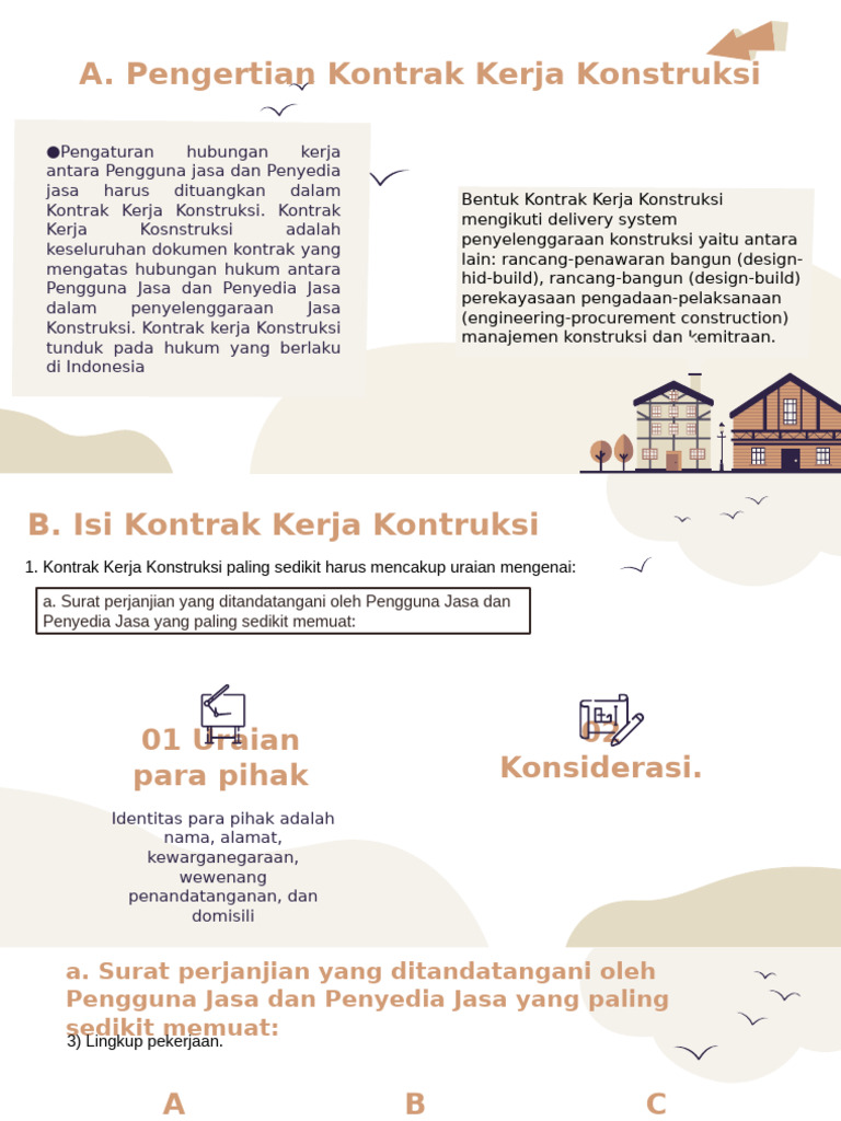 Pengertian Kontrak Kerja Konstruksi | PDF