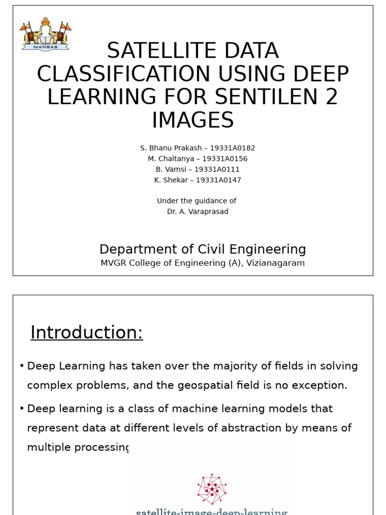 final phase2 | PDF | Satellite Imagery | Deep Learning