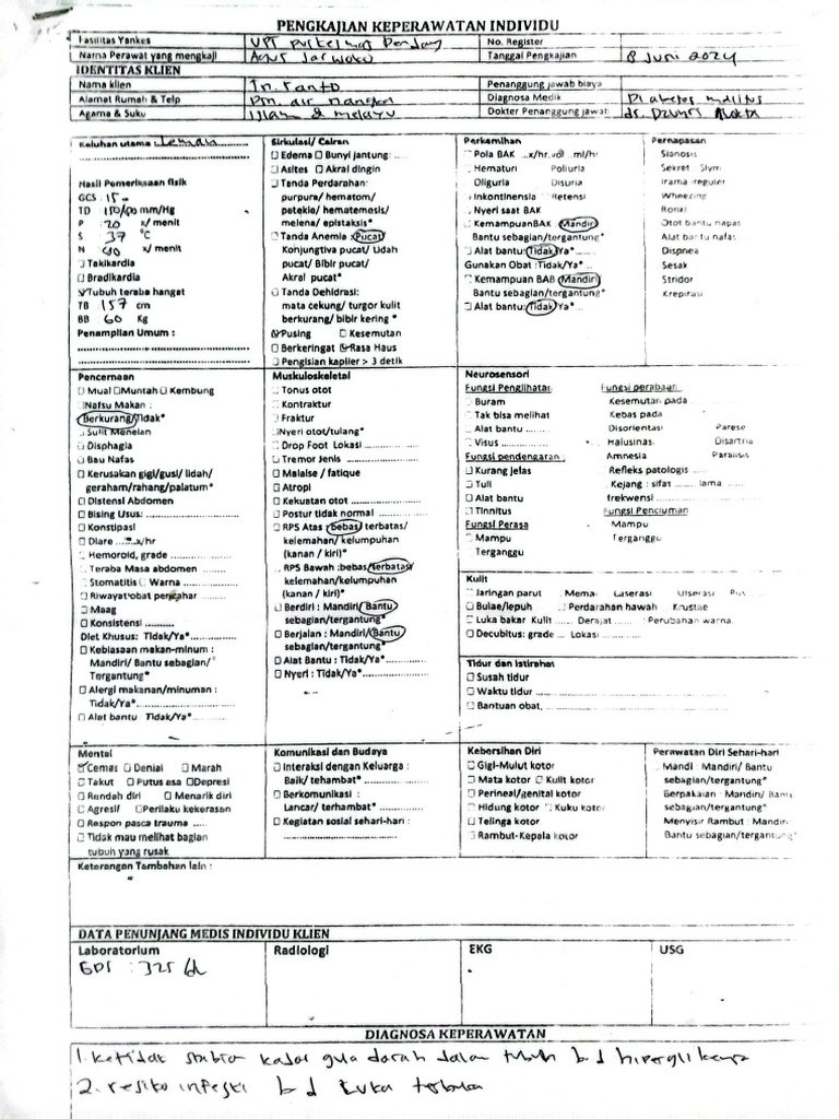 askep DM juni24 | PDF