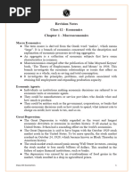 Grade 12 Economics Study Notes | PDF | Government Budget Balance ...