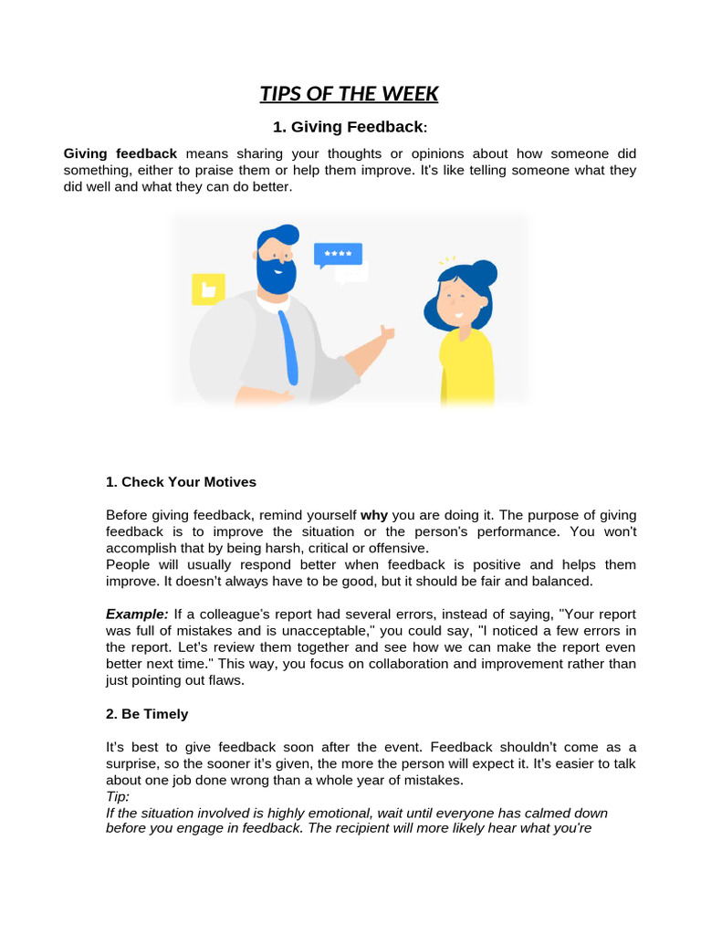 Workplace Feedback & Cubicle Tips | PDF | Desk | Odor