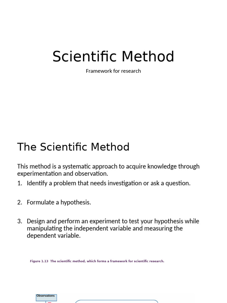 Scientific Method | PDF | Hypothesis | Experiment