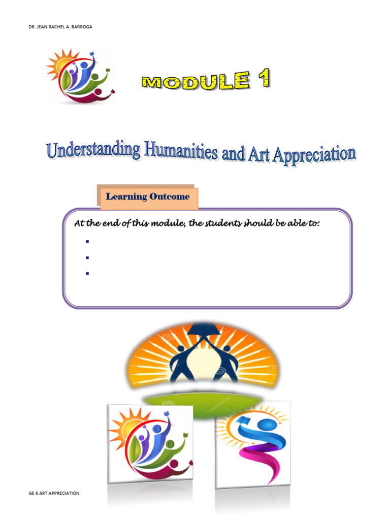 Module 1 Understanding Humanities and Art Appreciation | PDF | The Arts | Design