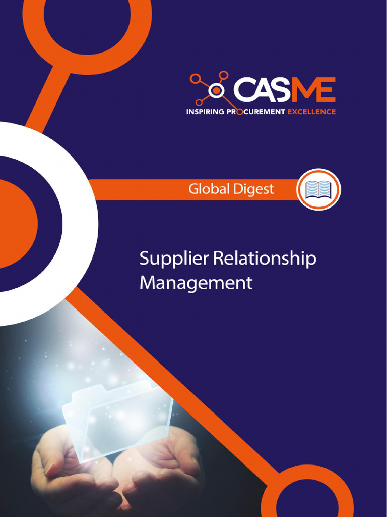 Key Insights on Supplier Relationship Management | PDF | Supply Chain ...